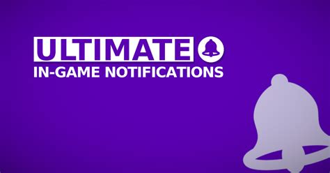 Ultimate In Game Notifications Gui Tools Unity Asset Store