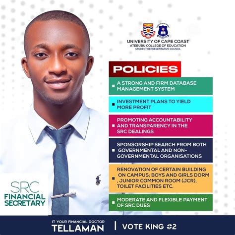 Policies Flyer Of Src Financial Secretary Designed By Oppomence