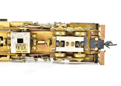Ho Brass Pfm United 2 Truck Logging Climax Geared Locomotive With Ex