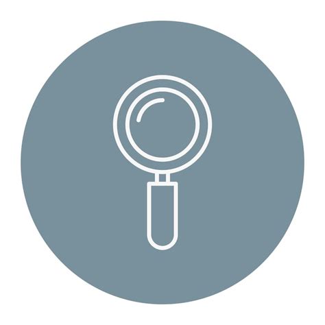 Premium Vector Magnifying Glass Vector Illustration