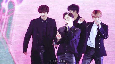 170121 네이처 팬미팅 Exo Love Me Right Chen Focus Youtube