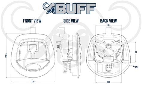 Chrome Whale Tail T Handle Compression Lock Powered Operation 6 Pack Polishup