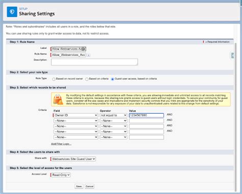 Update Permission Sets And Sharing Rules For Guest Users Propertybase