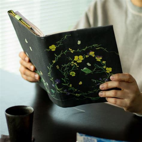 반가운 소식 북커버 Black 위시버킷