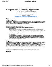 Exploring Greedy Algorithms with Dijkstra's Algorithm | Course Hero