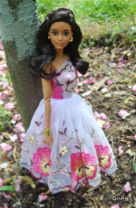 Pool Chic Doll Barbie Look Barbie Fashion Lady Grey Doll Photography