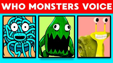 Guess The Monsters Voice 2 Garten Of Banban Quiz Youtube