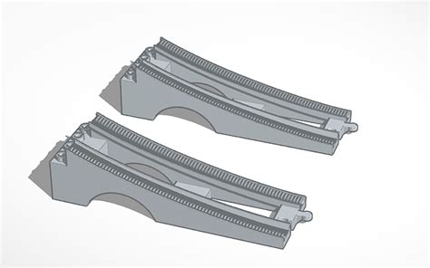 3d Design Duplo Train Ramp For Duplo Train Bridge Tinkercad