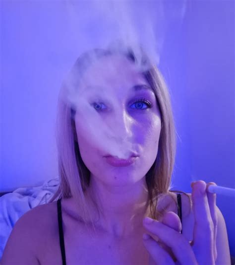 Two Girls Sharing One Cigarette Rsmokingwomen