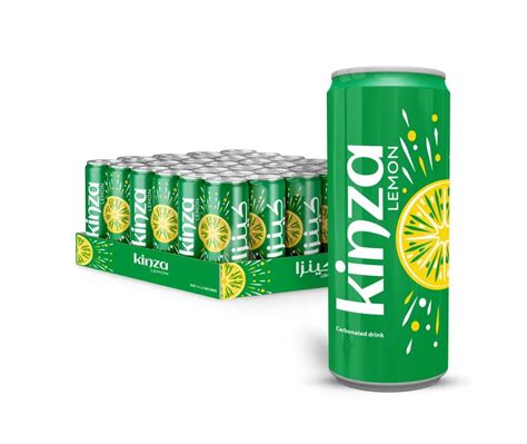kinza lemon box 250ml x 30 pcs kinza beverages