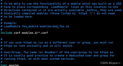 centos下apache配置虚拟主机 centos apache2 4虚拟主机配置 csdn博客