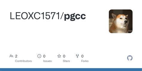 Github Leoxc1571pgcc