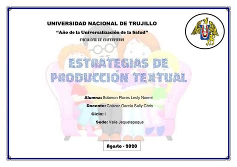 Organizador visual estrategias de producción textual ABC 123 uDocz