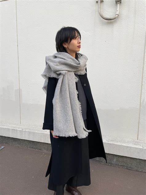 【超簡単】大判ストールのおしゃれな巻き方5選！コーデ例まで丸わかり 2nd Style