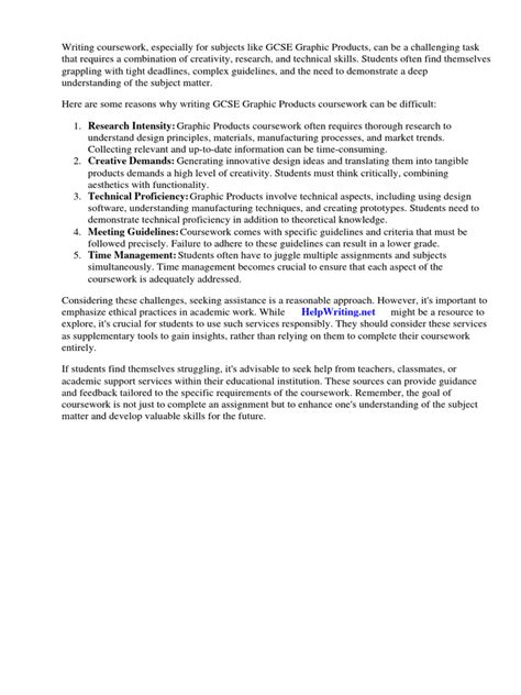 Gcse Graphic Products Coursework Ideas Pdf Creativity Design