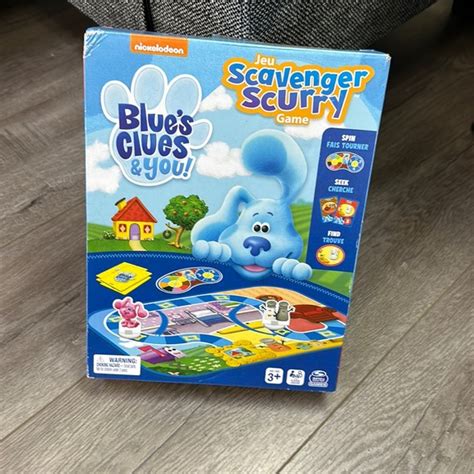 Nickelodeon Toys Nickelodeon Blues Clues You Scavenger Scurry Game