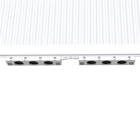 SpeedComfort Heizkörperventilator Duo Set L x H 34 x 2 5 cm Weiß 2