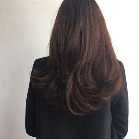 긴머리레이어드컷레이어드펌 네이버 블로그