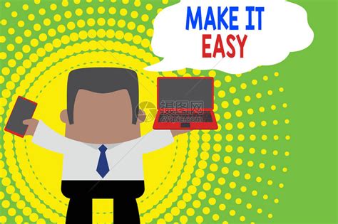 写笔记显示让它变得容易智能方法的商业理念轻松无忧虑专业人士在左手机右手高清图片下载 正版图片503736911 摄图网