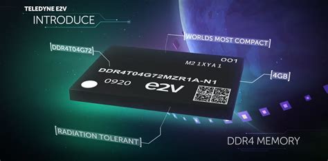 Space Radiation Tolerant Ddr4 E2v Semiconductors