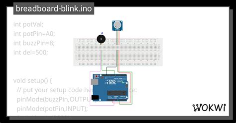 Assignment On Potentiometer And Buzzer Wokwi ESP32 STM32 Arduino