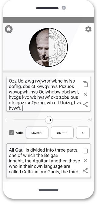 Caesarcipher App