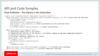 Java Library For High Speed Streaming Data PPT