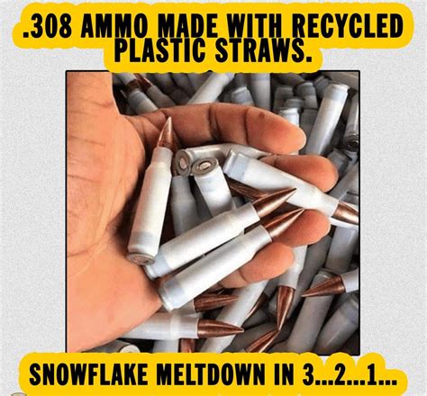 Recycled Plastic Bullets Snowflake Meltdown R Forwardsfromgrandma