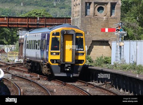 Class 158 Two Car Express Sprinter Dmu Unit Number 158 796 In