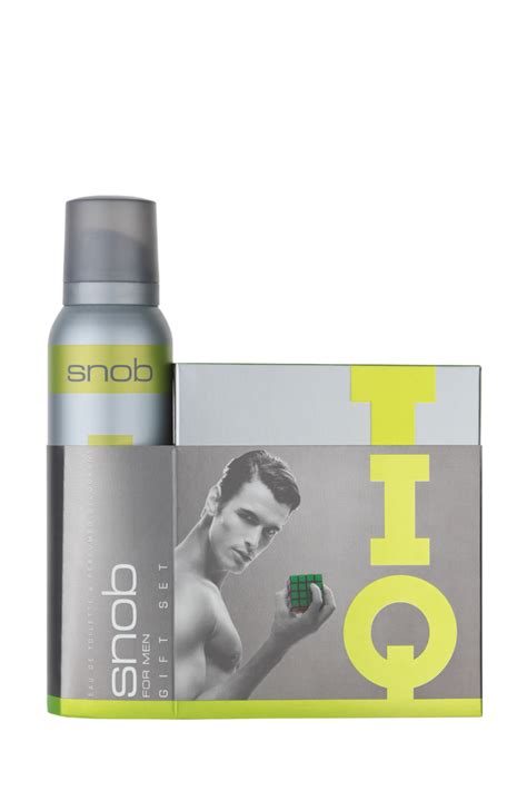 Snob Iq Edt Perfumed Deodorant Hediye Seti Edt For Men