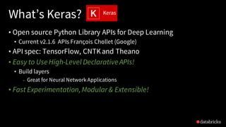 A Tale Of Three Deep Learning Frameworks TensorFlow Keras And Deep