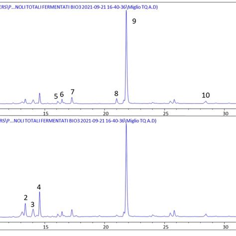 Identified Compounds In Millet Samples Download Scientific Diagram