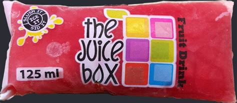 Juice Box And Juice Boland Dry Ice Droë Ys