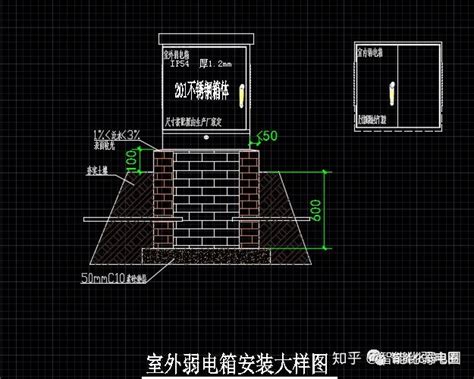 弱电间机柜原型图整理，可编辑！（excel，visio，cad） 知乎