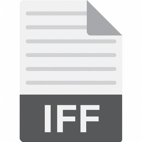 Document Extension File Format Iff Icon Download On Iconfinder