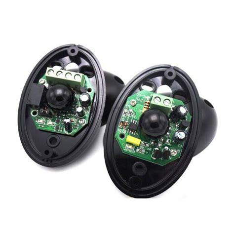 Sensor Infrared Safety Beam Photocell Detector for Garage Gate Door ...
