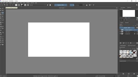 It Wont Let Me Draw Anything Krita