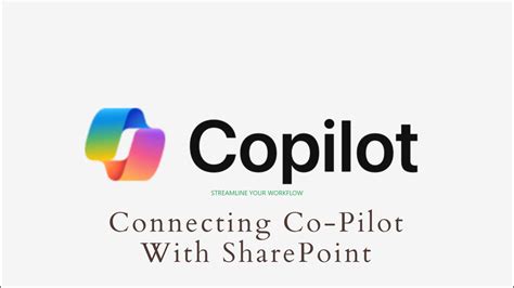 Linking Co Pilot With Sharepoint