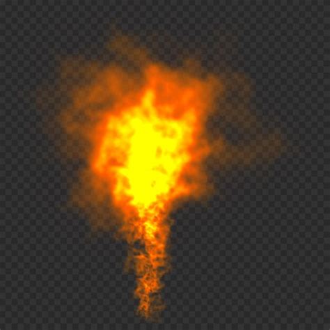 Premium PSD Psd Fire And Spark On Transparent Background