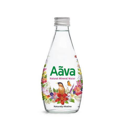 Aava Natural Mineral Water 250 Ml Glass Bottle At Rs 75bottle Masab