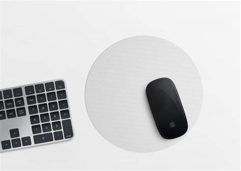 Round Mouse Pad Free Mockup — Free Mockup World