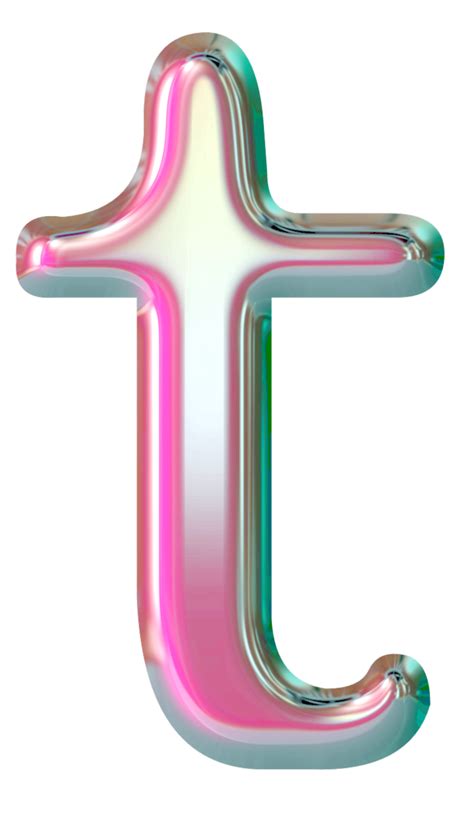 Iridescent Lowercase Alphabet Letters 28671947 Png
