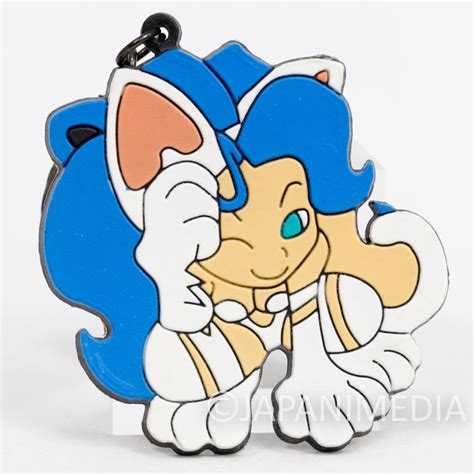 Darkstalkers Vampire Felicia Rubber Mascot Keychain Capcom