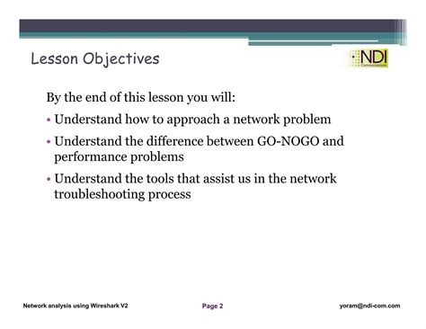 network analysis using wireshark 1 pdf