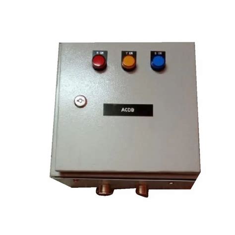 Solar ACDB Control Panel Up To Volt Ac At Rs In Champahati