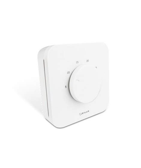 Przewodowy dobowy regulator temperatury v salus htr v biały Wodtech
