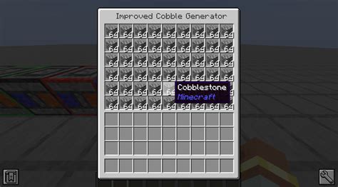 Improved Cobble Machine An Inexhaustible Cobble Resource Gallery Minecraft Mods Curseforge