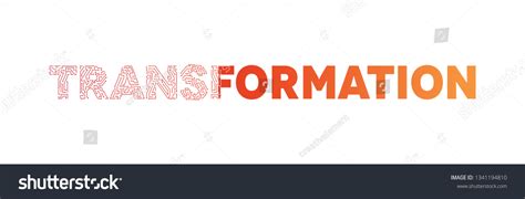 Transformation Font Over 1 892 Royalty Free Licensable Stock Vectors