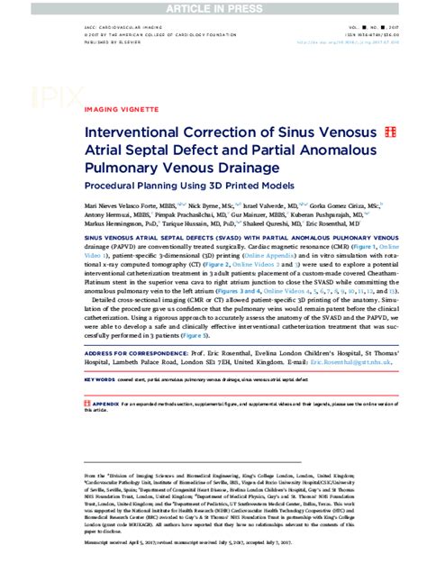 Pdf Interventional Correction Of Sinus Venosus Atrial Septal Defect