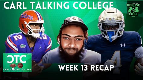 Week 13 Recap Youtube